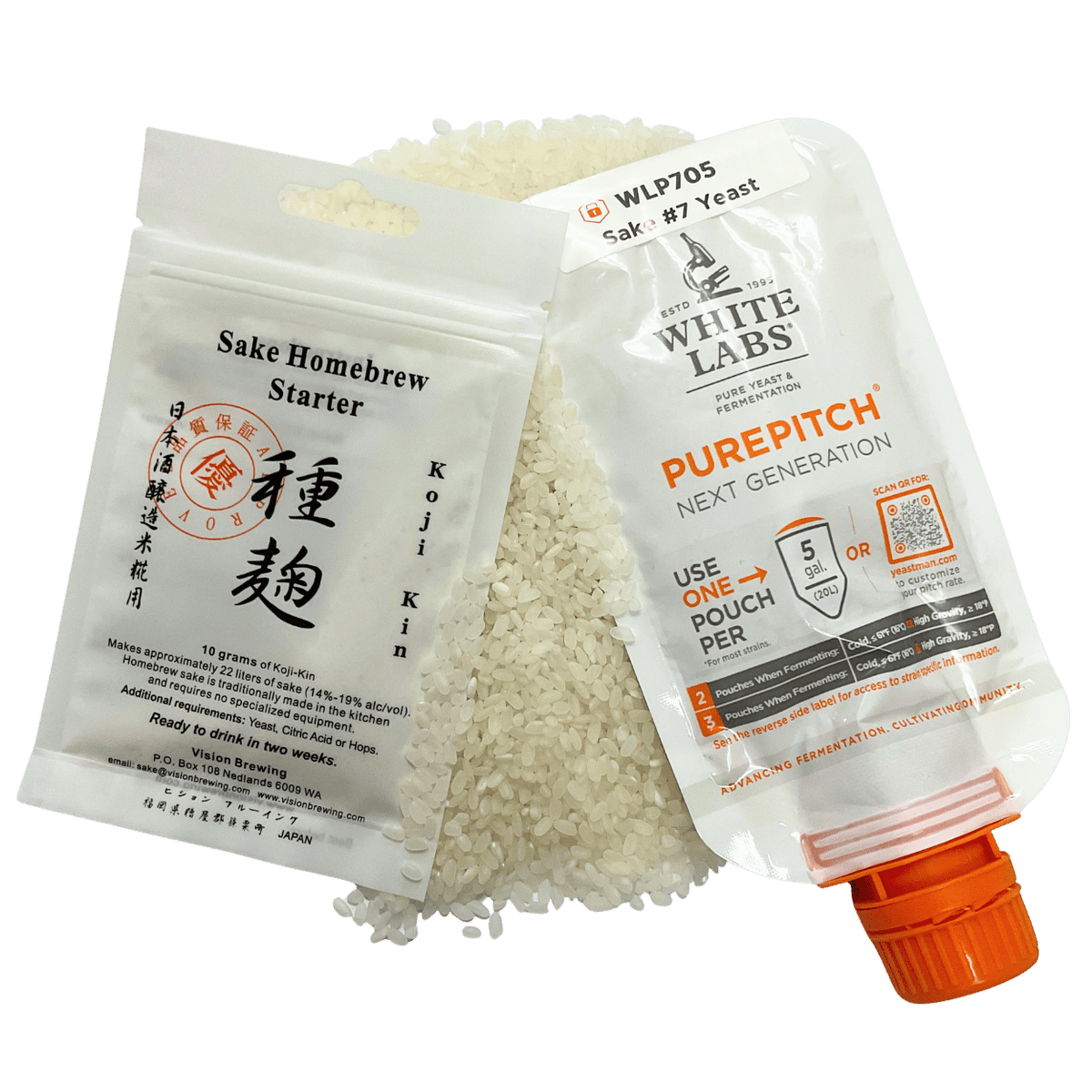 5-Gallon Sake Recipe Kit with WLP705 #7 Sake Yeast