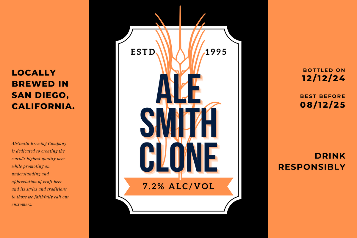 Alesmith IPA Clone Beer Recipe Kit | Brew a Classic San Diego IPA ...