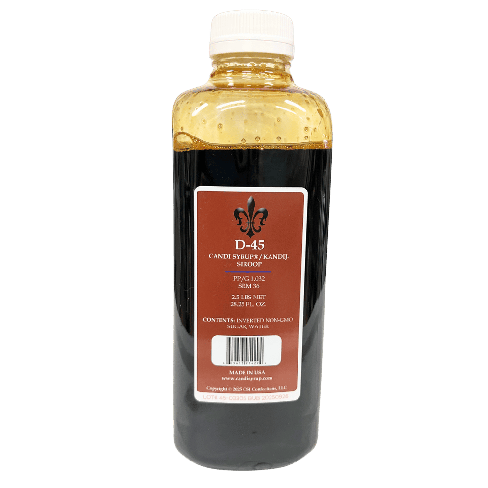 D-45 Amber Belgian Candi Syrup – 2.5 lbs | Toasted & Toffee
