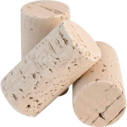 Wine Corks | Grade 1 Natural Cork | 25 Count | #9 x 1.75" Long