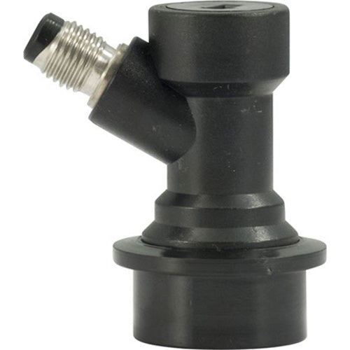 Ball Lock Liquid Quick Disconnect : Flared Fitting (Black)