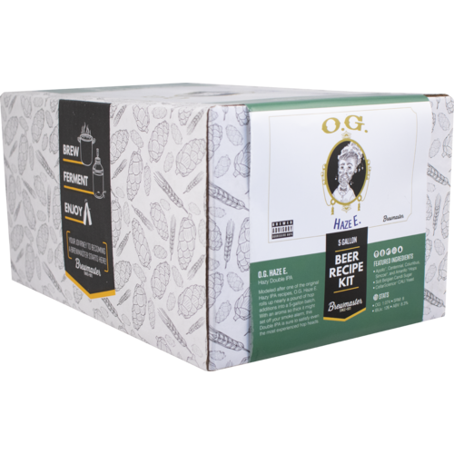 O.G. Haze E. Hazy IPA | Beer Brewing Recipe Kit | 5 Gallons
