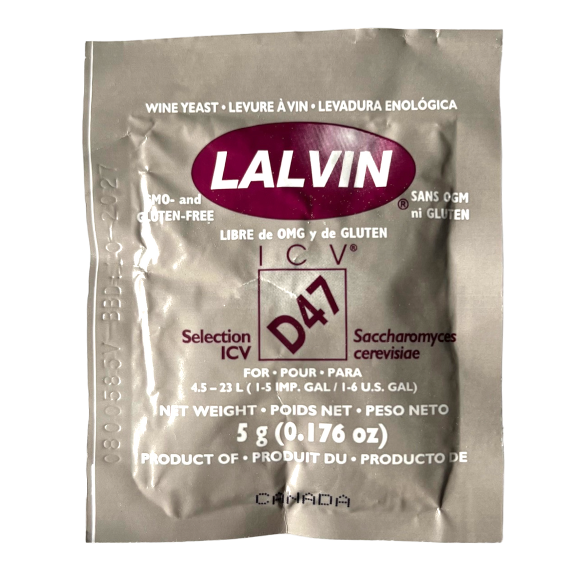Lalvin D47 Yeast 5g | Mead, Cider & White Wine