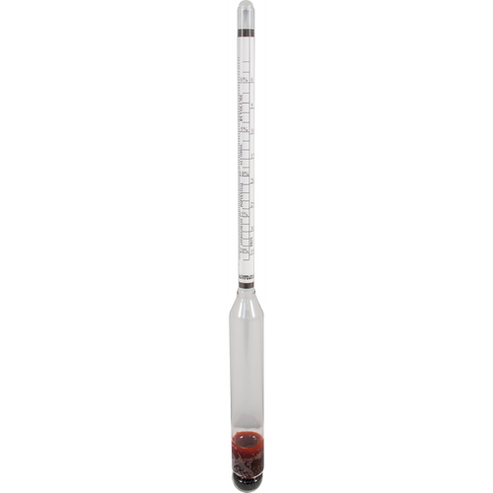 Hydrometer | Triple Scale (Brix, Specific Gravity, Potential Alcohol b ...